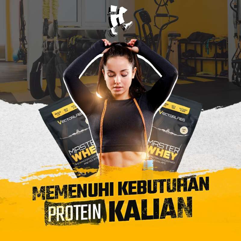 Jual Vectorlabs Masterwhey 3 Lbs Whey Protein Concentrate Isolate ...