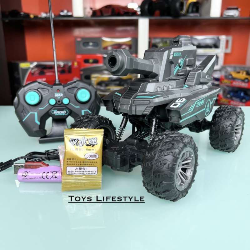 Promo Mainan Remote Control Rc Tank Off Road Water Gel Crystal Bullet ...