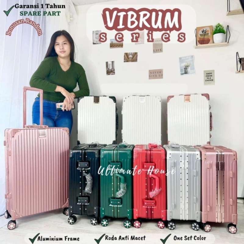 Promo Koper Vibrum Series Koper Kabin Cabin Bagasi Suitcase 20 Inch 26 ...