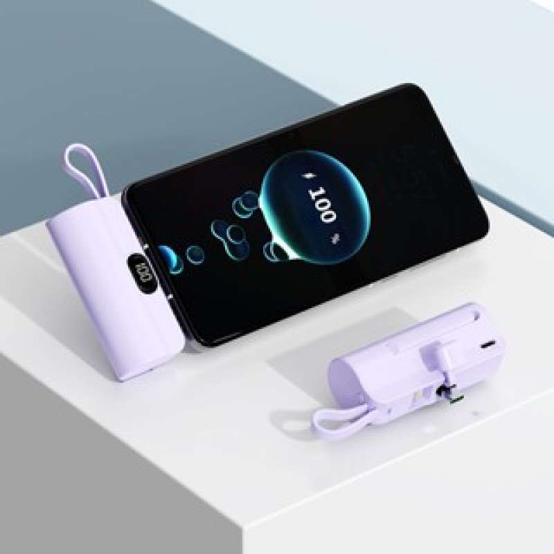 Promo Led 6000mah/mini Powerbank 2 Conector Options With Stand Of Power ...