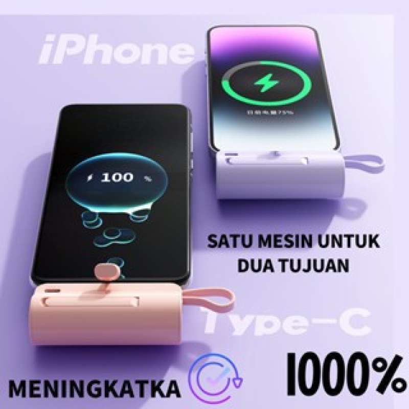Promo Led 6000mah/mini Powerbank 2 Conector Options With Stand Of Power ...