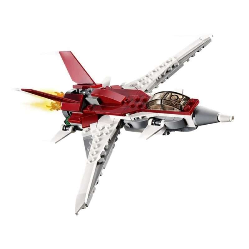 Promo Lego Creator 31086 Futuristic Flyer Jet Engine Pesawat Space Toy ...