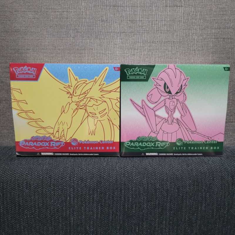 Promo Paradox Rift Pokemon Center Elite Trainer Box Etb -tcg Pokemon ...