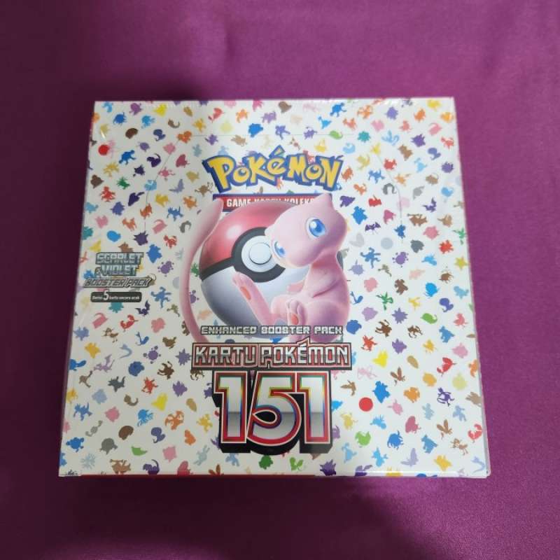 Promo Pokemon Scarlet Violet Pokemon 151 Booster Box Indonesia Diskon 23% Di Seller Megariya ...