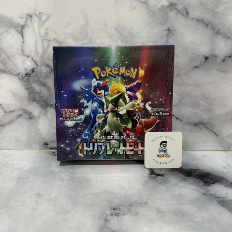 Promo Kartu Pokemon Tcg Japanese Jepang Triplet Triple Beat Booster Box Diskon 23% Di Seller ...