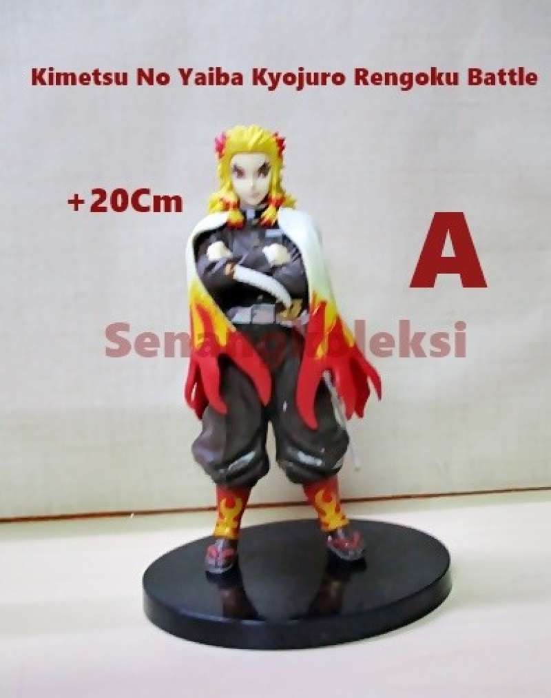 Promo Kyojuro Rengoku Dxf Kimetsu No Yaiba Action Figure Demon Slayer ...