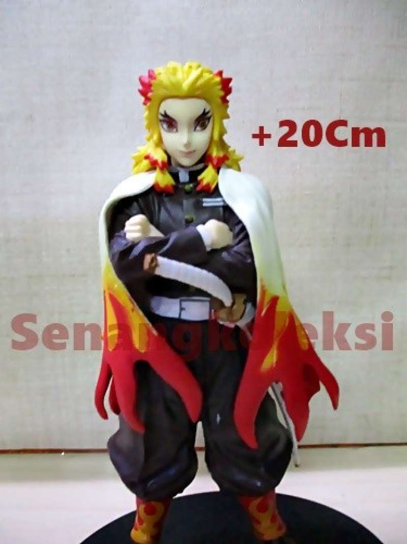 Promo Kyojuro Rengoku Dxf Kimetsu No Yaiba Action Figure Demon Slayer ...