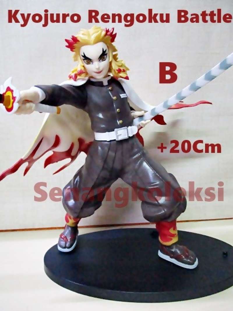Promo Kyojuro Rengoku Dxf Kimetsu No Yaiba Action Figure Demon Slayer ...