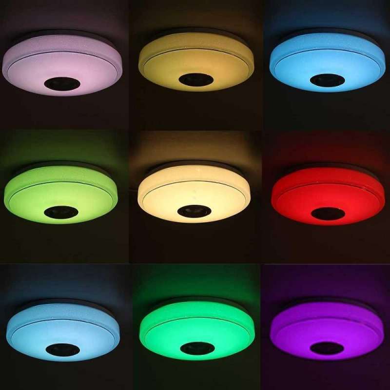 Jual Smuxi Lampu Plafon Led Rgb Ceiling Light Bluetooth Speaker 36w 32 ...