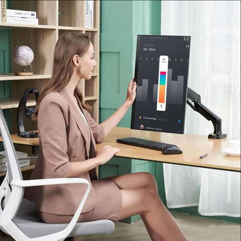 Jual North Bayou Universal Monitor Arm Bracket 2-9kg 17-30 Inch Nb-f80 ...