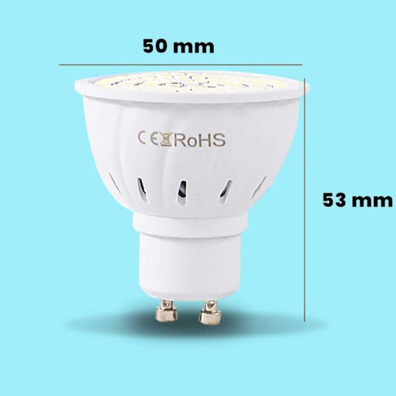 Jual Wenni Lampu Bohlam Led Spotlight 2835 Smd 999 Lumens 180degree 9w ...