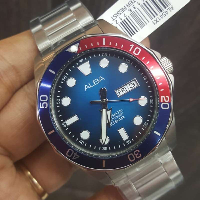 Jual Original 100%!! Jam Tangan Pria Alba Automatic Al4541 Al4541x1 ...