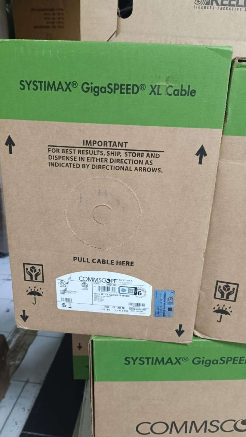 Jual Systimax® Commscope 1071 E Slt Cat 6 4/23 Utp Giga Speed Xl® Di ...