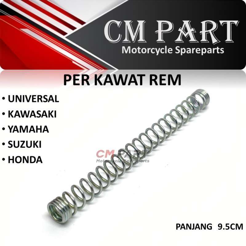 Jual Per Kawat Tiang Rem Umum Motor Bebek Honda Suzuki Yamaha Kasawaki ...