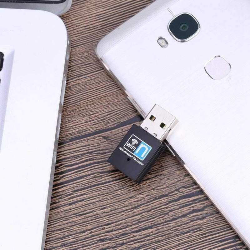 Jual Qiwa Wifi Usb Adaptor Dongle Realtek Rtl8192c 300mb/s Q31 Laptop ...
