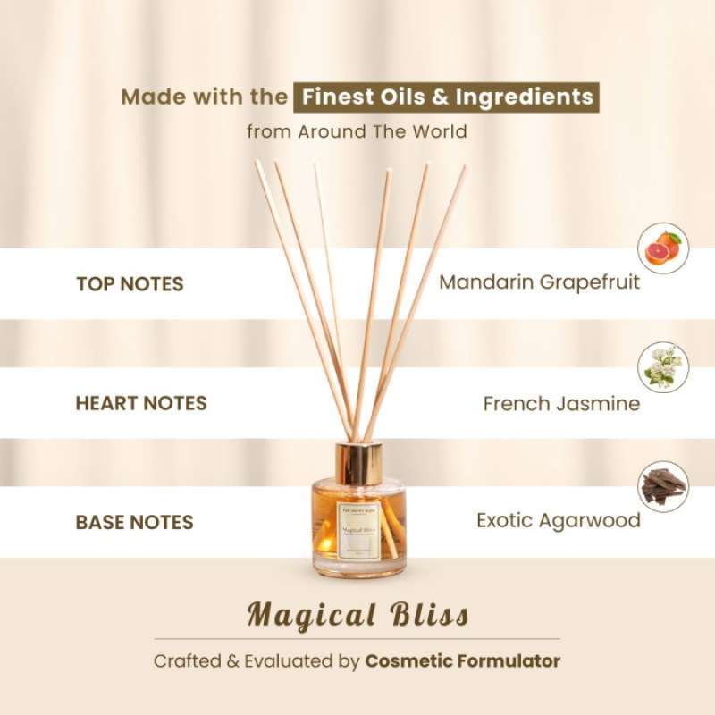 Promo Magical Bliss - Premium Reed Diffuser - The Happy Alba Pengharum Ruang Terbaru Diskon 24% ...