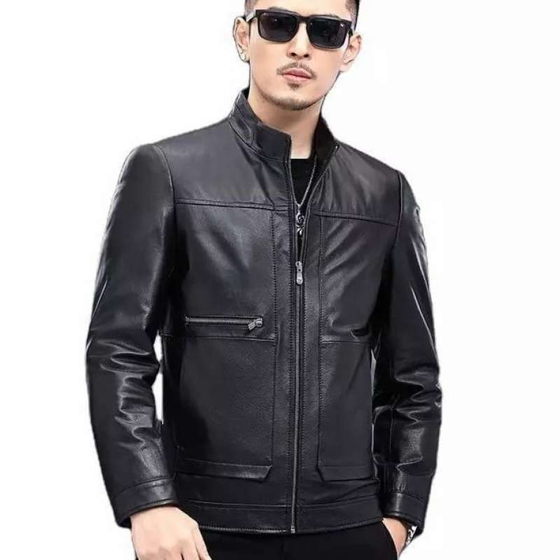 Promo Wolfs Jaket Kulit Pria Terbaru/ Jaket Kulit Original Pria Model ...