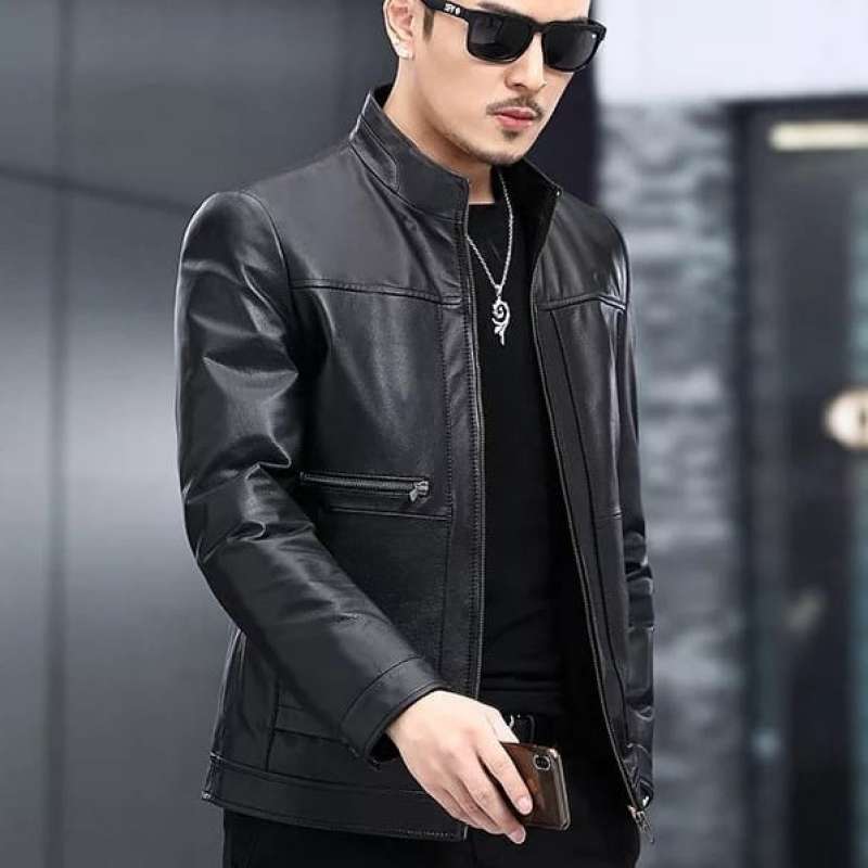 Promo Wolfs Jaket Kulit Pria Terbaru/ Jaket Kulit Original Pria Model ...