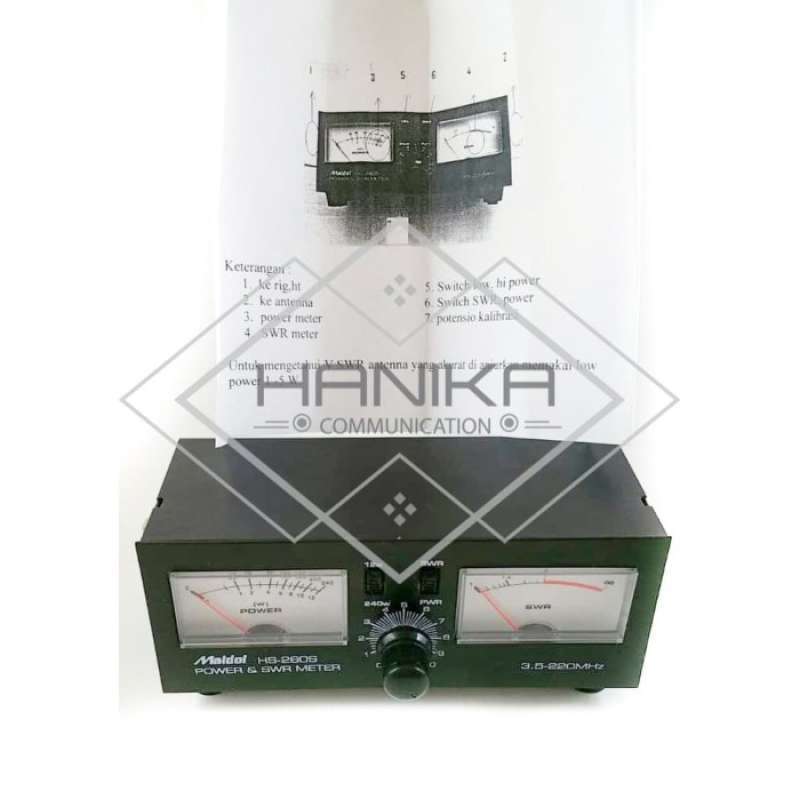 Promo Power & Swr Meter Maldol Hs260 Diskon 25% Di Seller Gansirsa ...