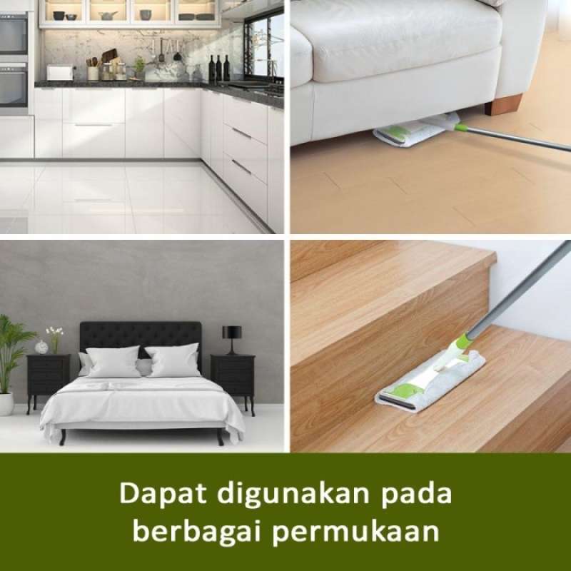 Promo 3m Scotch-brite Easy Sweeper Plus Starter Kit Lap Pel Sapu ...