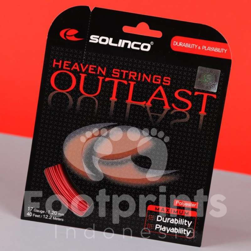 Jual Solinco Outlast Senar Raket Tenis Tennis Strings Original - 16-1 ...