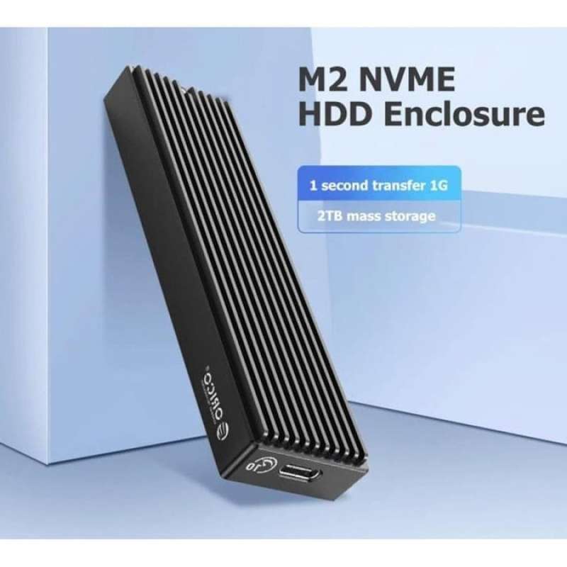 Promo Case Ssd M.2 External Co Nvme Usb Type-c 10gbps Enclosure M2pv-c3 ...