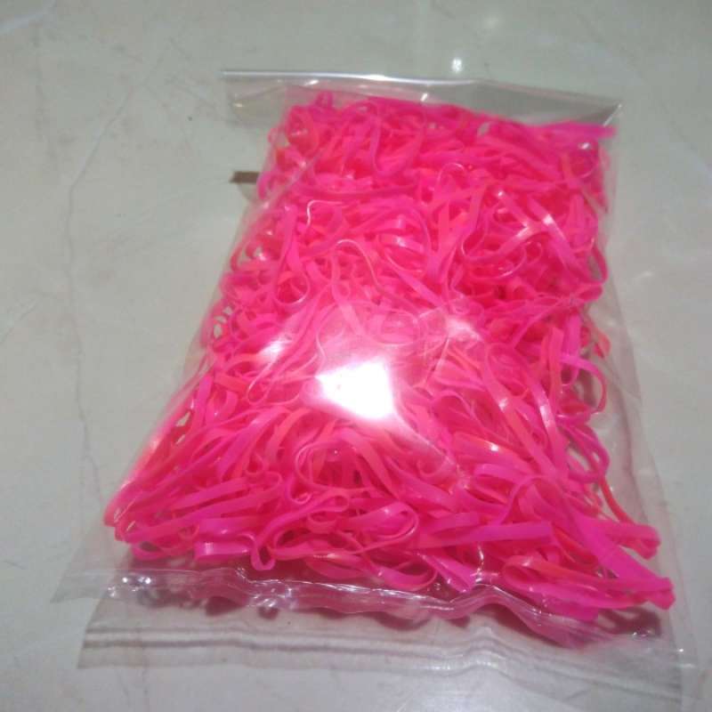 Promo Karet Rambut Jepang Ukuran Sedang Isi 25 G Diskon 27% Di Seller ...