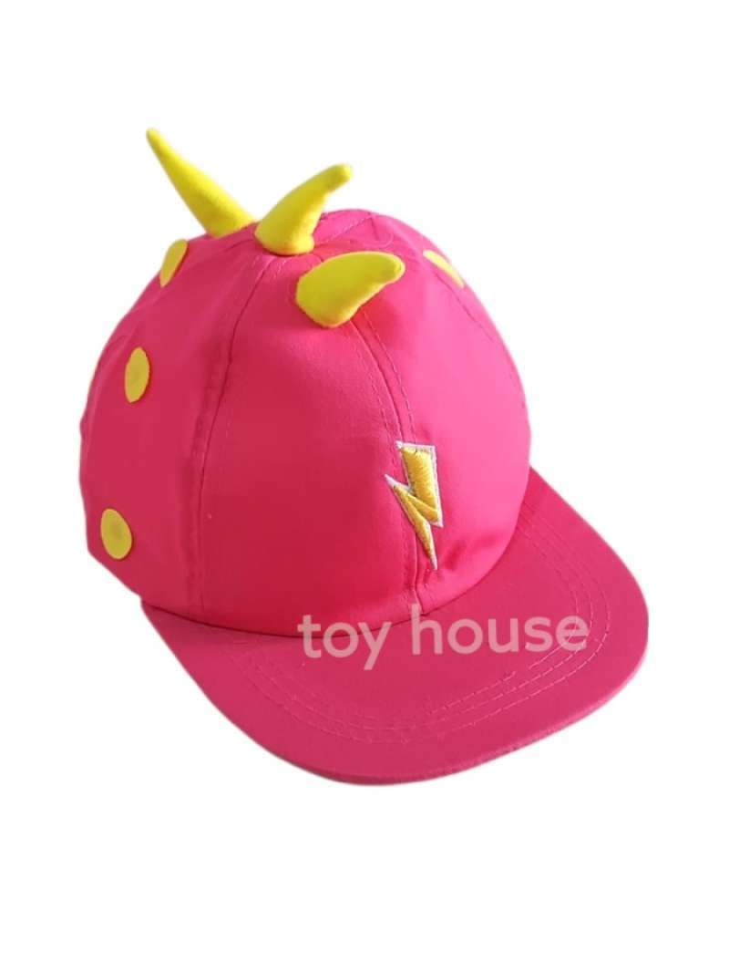 Jual Topi Anak Baseball Boboi Boy Tanduk Topi Anak Lucu Boboiboy - Pink ...