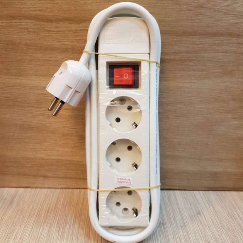 Promo Stop Kontak Kabel 3lubang Stop Kontak Rakitan Terminal Kabel ...