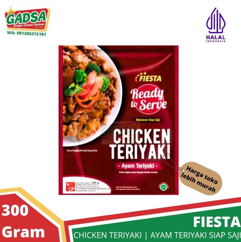 Jual Fiesta Chicken Teriyaki Ayam 300 Gram Ready To Serve Di Seller ...