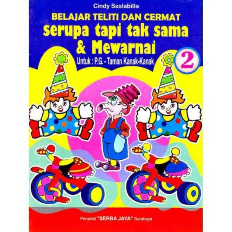 Promo Buku Anak Serupa Tapi Tak Sama 1 Dan 2 - Belajar Teliti Dan ...
