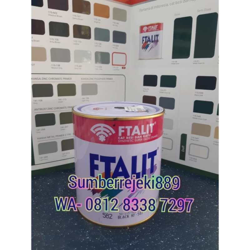 Promo Kansai Ftalit Gloss 1kg / Cat Kayu Dan Besi - 107 Siennabrown ...