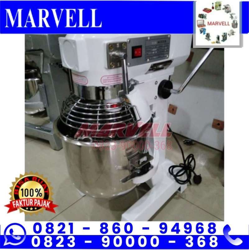 Promo Planetary Mixer Roti 15 Liter B15 Mixer Cover Adonan Roti Kue Telur Diskon 2% Di Seller ...