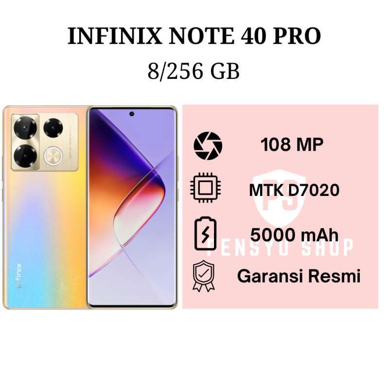 Jual Infinix Note 40 Pro 8/256 Gb Garansi Resmi Di Seller Pensyu Shop - Pensyu Shop - Kab ...
