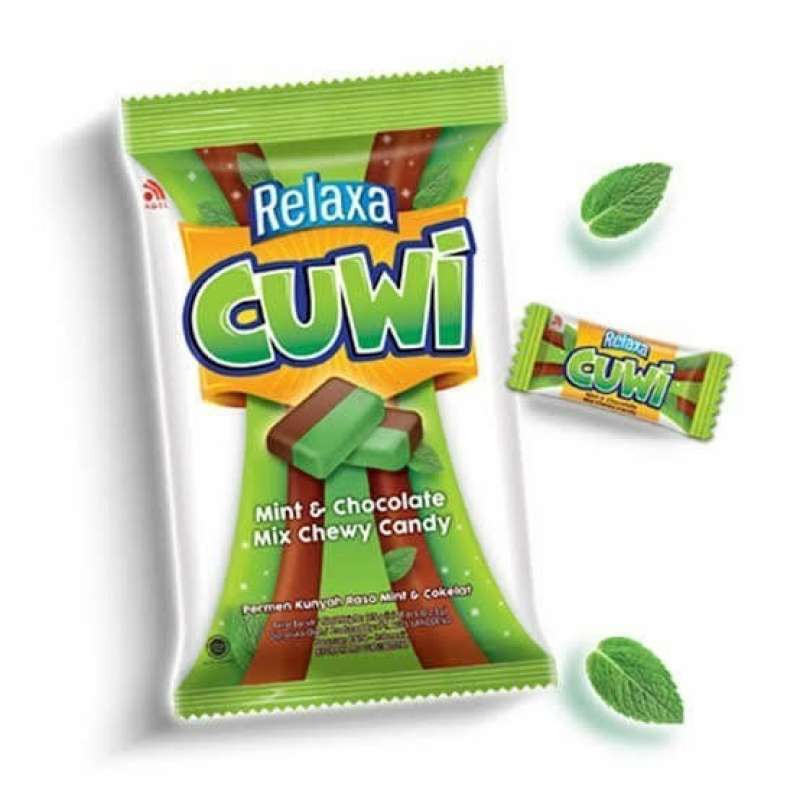 Jual Relaxa cuwi mint & chocolate mix chewy candy Bag | permen kunyah ...