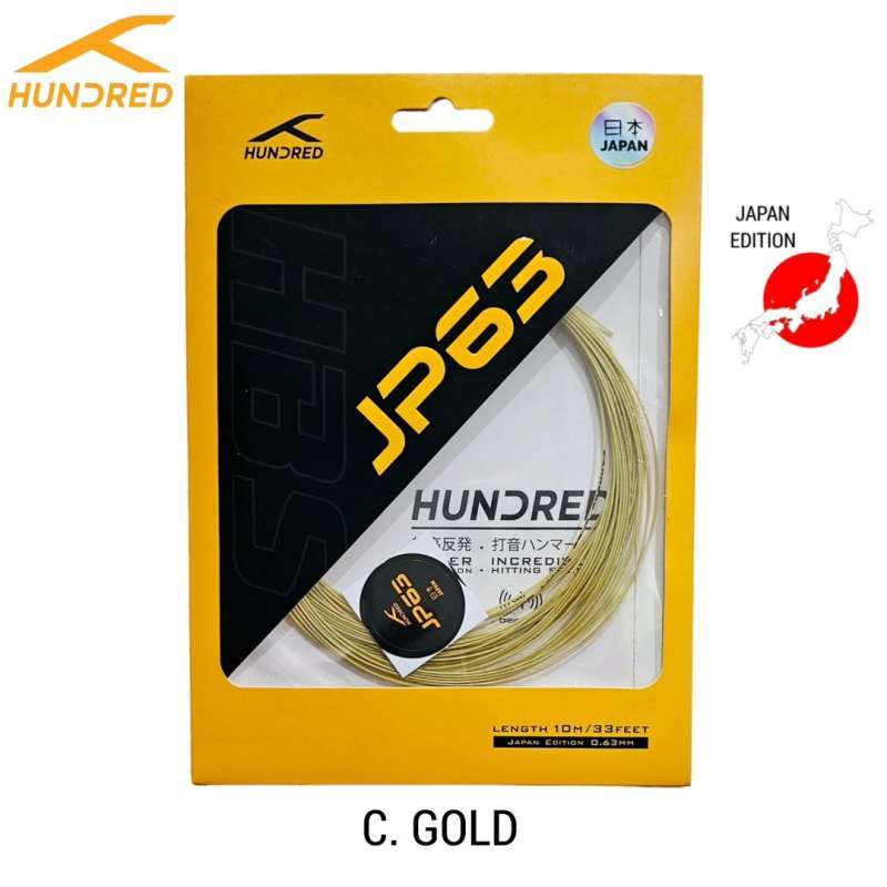 Promo Senar Badminton Hundred Jp63 /jp 63 Japan Edition Original Diskon ...