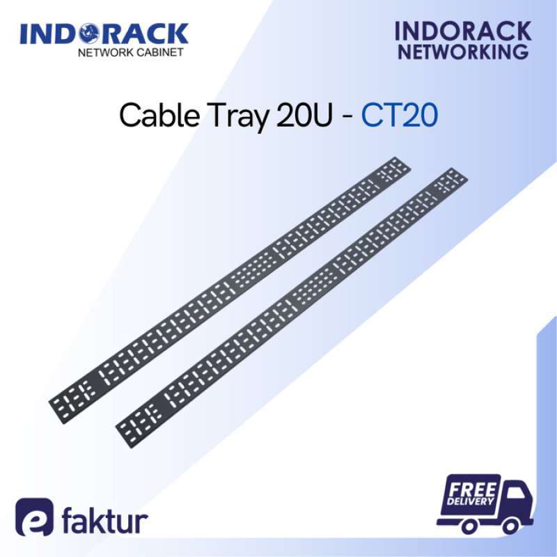Promo Indorack Acceses Cable Tray 20u Rack Server Cable Management Ct20 ...