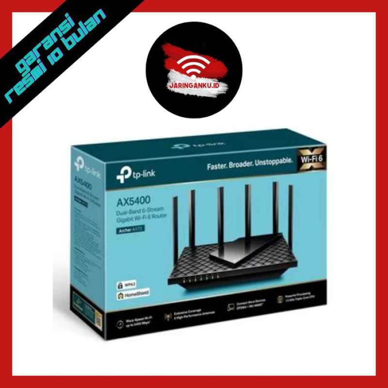 Promo Archer Ax73 Ax5400 Wifi 6 Wireless Router Ax 73 Ax 5400 Diskon 23 ...