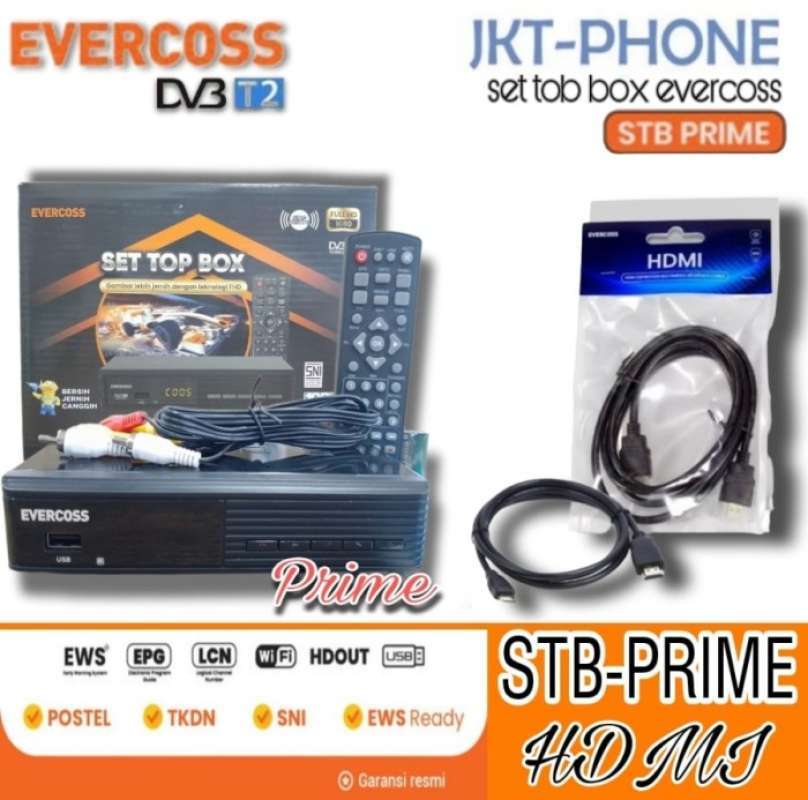Promo Advan Stb Set Top Box Advance Stb Dvb-t2 Stp A02 - Stb Prime+hdmi ...