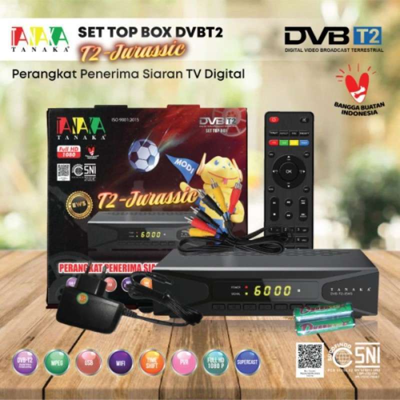 Promo Set Top Box Matrix Garuda Premium Dvb T2 Digital - Tanaka Jurassic Diskon 35% Di Seller ...