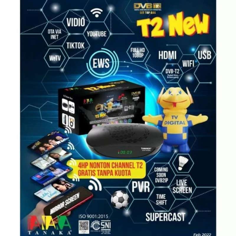 Promo Set Top Box Matrix Garuda Premium Dvb T2 Digital - Tanaka T2new ...