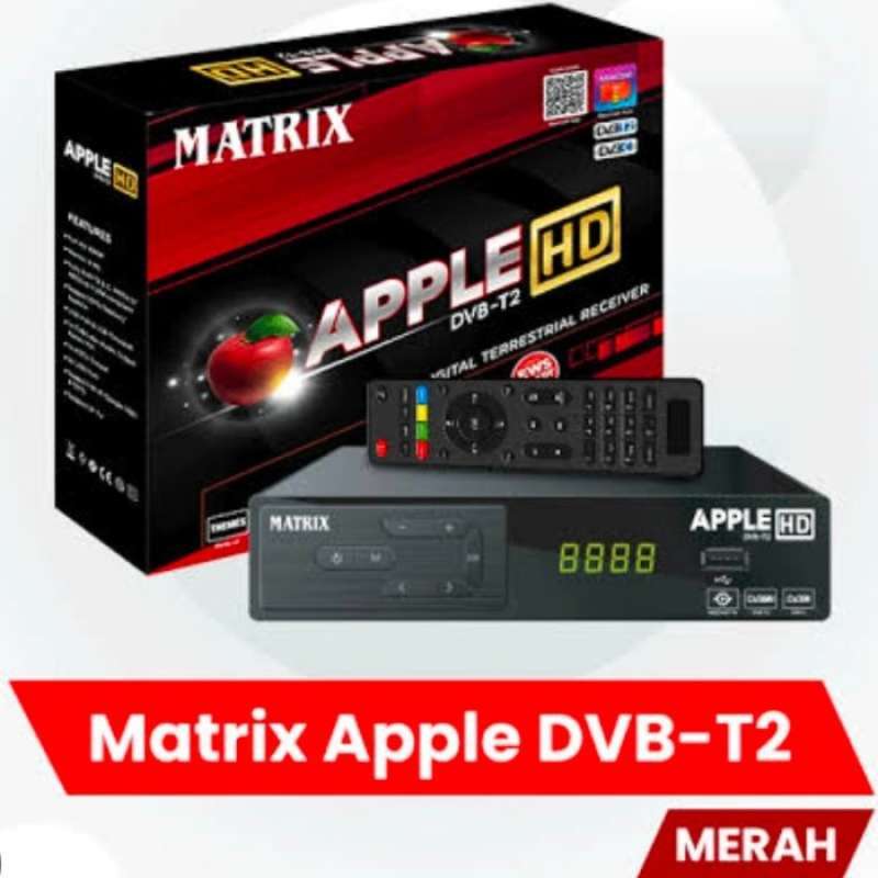Promo Set Top Box Tv Digital Matrix Merah Stb Matrix Dvb T2 Diskon 23% ...