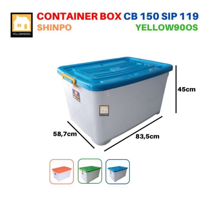 Jual Box Plastik Menyimpan Serbaguna (container Box) Shinpo Hercules Cb ...