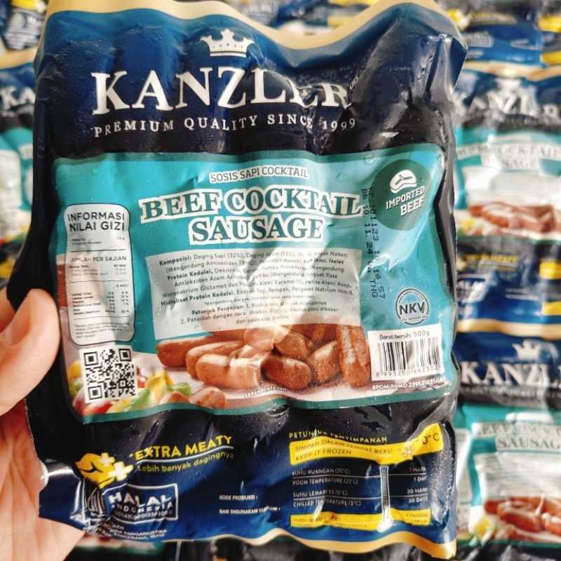 Jual Kanzler Sosis Beef Cocktail, Sosis Sapi Di Seller Sjo Seafood ...