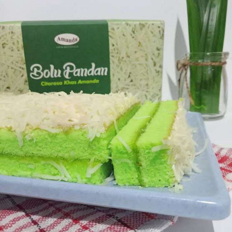 Brownies Kukus Pandan Amanda Bandung at Joyce Hartmann blog