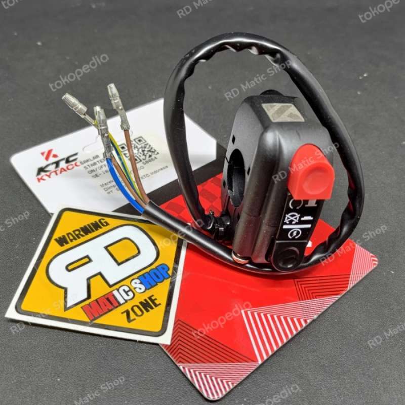 Promo Saklar Kanan Ktc Dengan Tombol Starter Dan Cut Off/idling Stop A9 ...