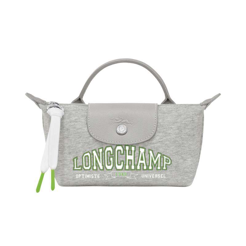 Promo Longchamp Le Pliage Collection University Codes Pouch Grey Diskon 30% Di Seller Voila.id ...