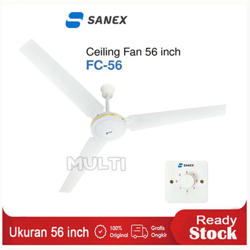 Promo Sanex Kipas Angin Ceiling Fc-56 Ukuran 56 Inch Diskon 2% Di ...