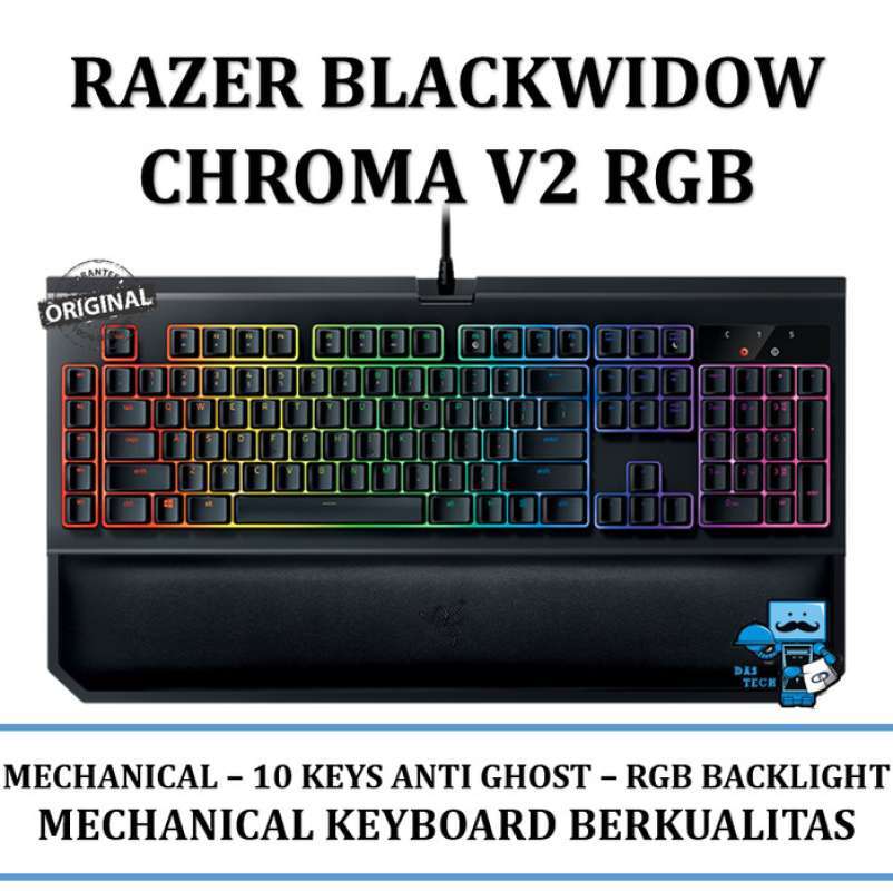 Promo Razer Blackwidow Chroma V2 Rgb Mechanical Gaming Keyboard Diskon ...