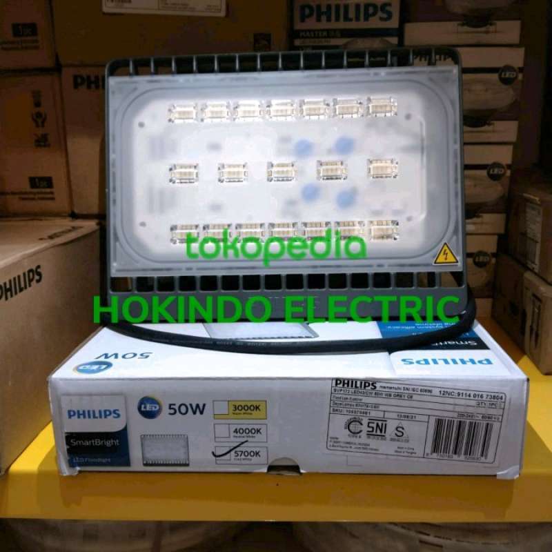 Promo Lampu Sorot Led Philips Watt Bvp Led Floodlight W Philips